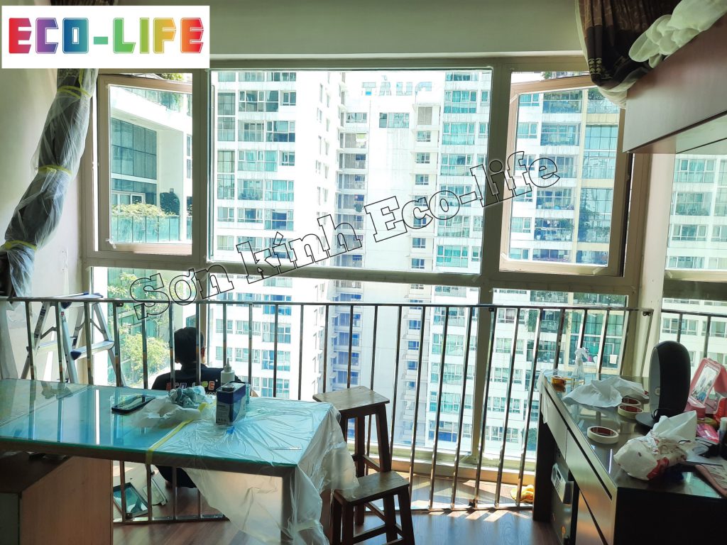 Sơn kính cách nhiệt tại Mandarin Garden Hoàng Minh Giám | HDC Ecolife | Sơn - Lớp Phủ Cách Nhiệt ...